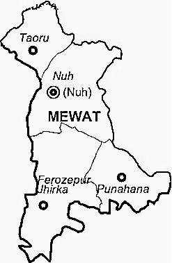 Mewat District | Mewat District Map