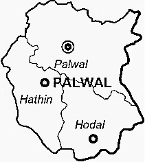 Palwal District | Palwal District Map
