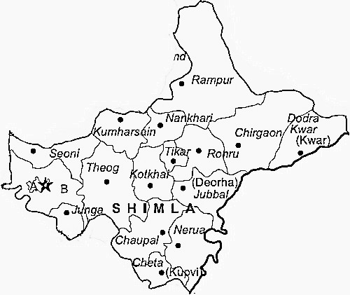 Shimla District | Shimla District Map