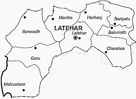 Latehar District | Latehar District Map