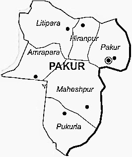 Pakur District | Pakur District Map