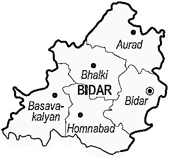 Bidar District | Bidar District Map