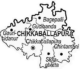 Chikballapur District | Chikballapur District Map