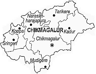 Chikmagalur District | Chikmagalur District Map