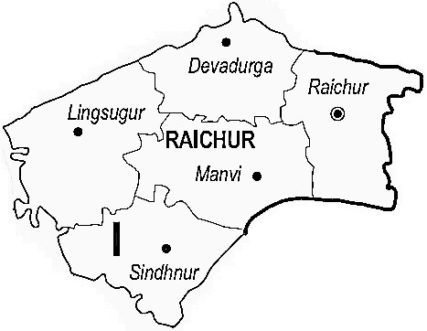 Raichur District | Raichur District Map