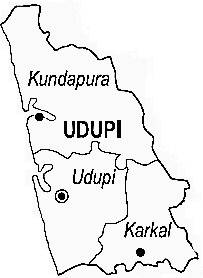 Udupi District | Udupi District Map