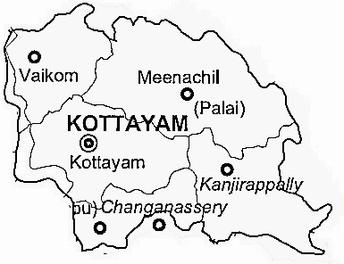 Kottayam District | Kottayam District Map