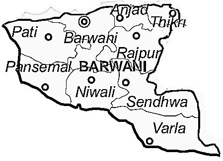 Barwani District | Barwani District Map