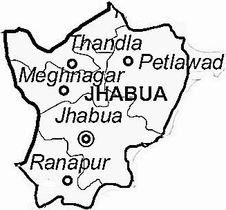 Jhabua District | Jhabua District Map