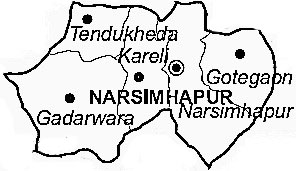 Narsinghpur District | Narsinghpur District Map