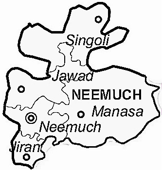 Neemuch District | Neemuch District Map