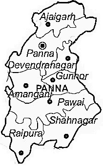 Panna District | Panna District Map