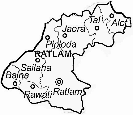Ratlam District | Ratlam District Map