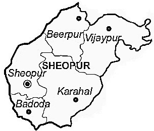 Sheopur District | Sheopur District Map