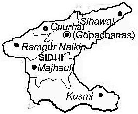 Sidhi District | Sidhi District Map