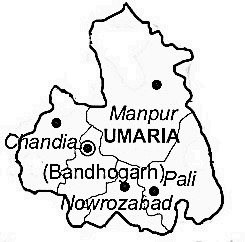 Umaria District | Umaria District Map