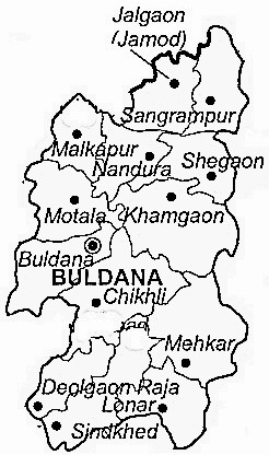 Buldhana District | Buldhana District Map