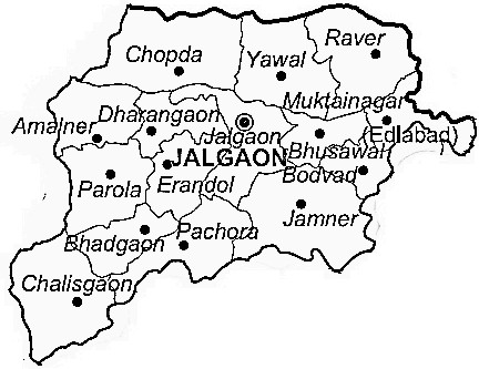 Jalgaon District | Jalgaon District Map