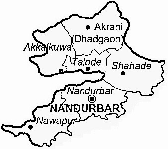 Nandurbar District | Nandurbar District Map