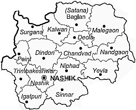 Nashik District | Nashik District Map