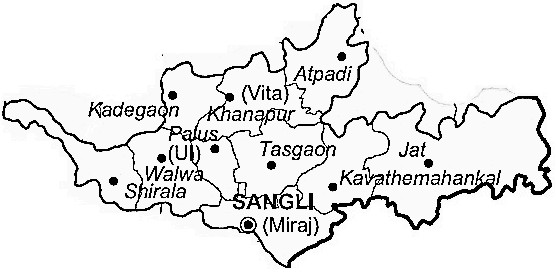 Sangli District | Sangli District Map