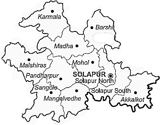 Solapur District | Solapur District Map