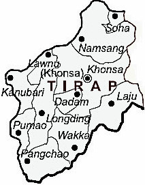 Tirap District | Tirap District Map
