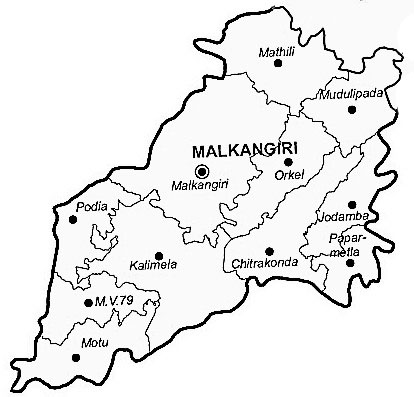 Koraput District | Koraput District Map