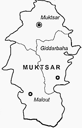 Muktsar District | Muktsar District Map