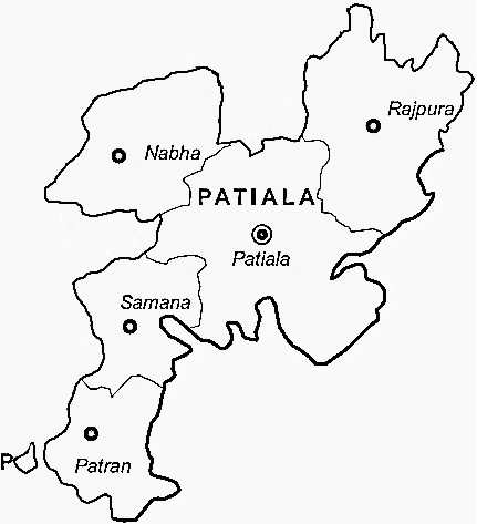 Patiala District | Patiala District Map