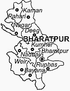 Bharatpur District | Bharatpur District Map