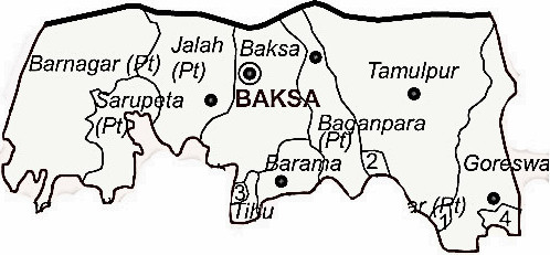 Baksa District | Baksa District Map