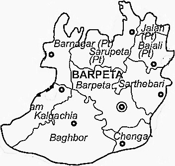 Barpeta District | Barpeta District Map