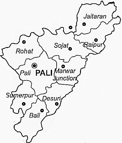Pali District | Pali District Map
