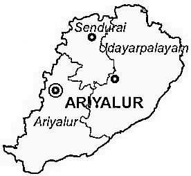Ariyalur District | Ariyalur District Map