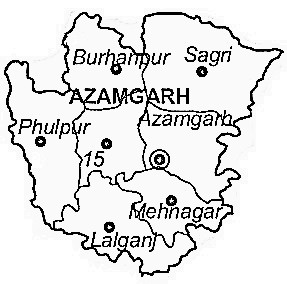 Azamgarh District | Azamgarh District Map