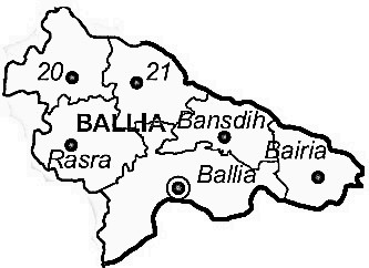 Ballia District | Ballia District Map