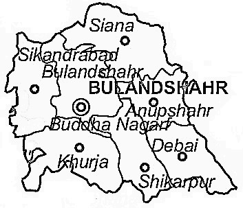Bulandshahr District | Bulandshahr District Map