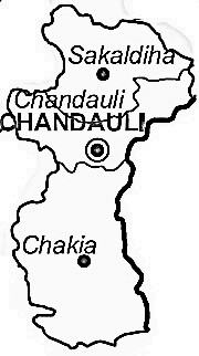 Chandauli District | Chandauli District Map