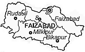 Faizabad District | Faizabad District Map