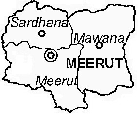 Meerut District | Meerut District Map
