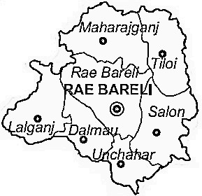 Rae Bareli District | Rae Bareli District Map