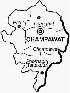 Champawat District | Champawat District Map
