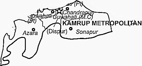 Kamrup Metro District | Kamrup Metro District Map