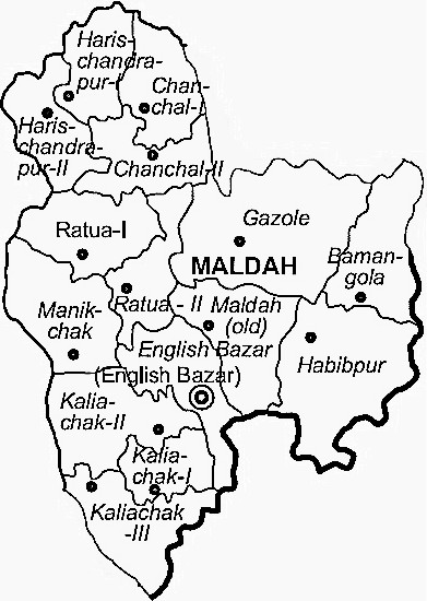 Maldah District | Maldah District Map