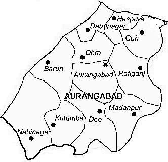 Aurangabad District | Aurangabad District Map