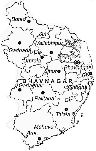 Bhavnagar District | Bhavnagar District Map