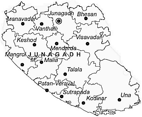 Junagadh District | Junagadh District Map