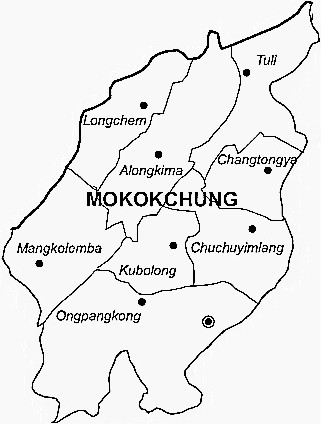 Mokokchung District | Mokokchung District Map