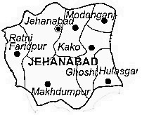 Jehanabad District | Jehanabad District Map